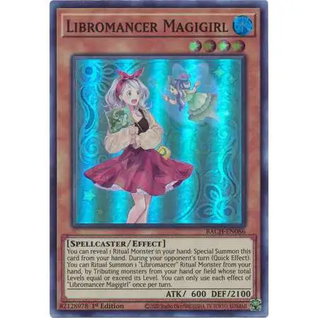 YuGiOh Battle of Chaos Single Card Ultra Rare Libromancer Doombroker BACH-EN089 - ToyWiz