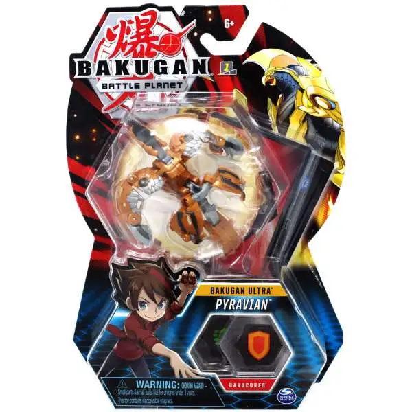 Bakugan Battle Planet Ultra Single Figure Darkus Trunkanious - ToyWiz