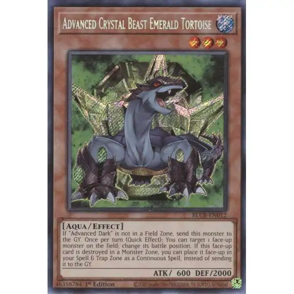 YuGiOh Battles of Legend Crystal Revenge Single Card Secret Rare ...