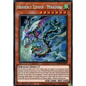 YuGiOh Blazing Vortex Single Card Starlight Rare Heavenly Zephyr - Miradora BLVO-EN029 - ToyWiz