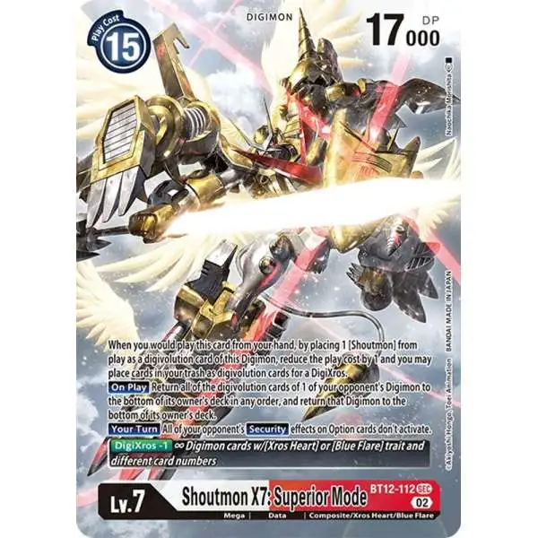 Digimon Trading Card Game Across Time Single Card Uncommon Arresterdramon BT12-077 - ToyWiz