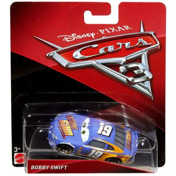 Disney Pixar Cars Cars 3 Pull N Race Bobby Swift Exclusive 143 Diecast ...