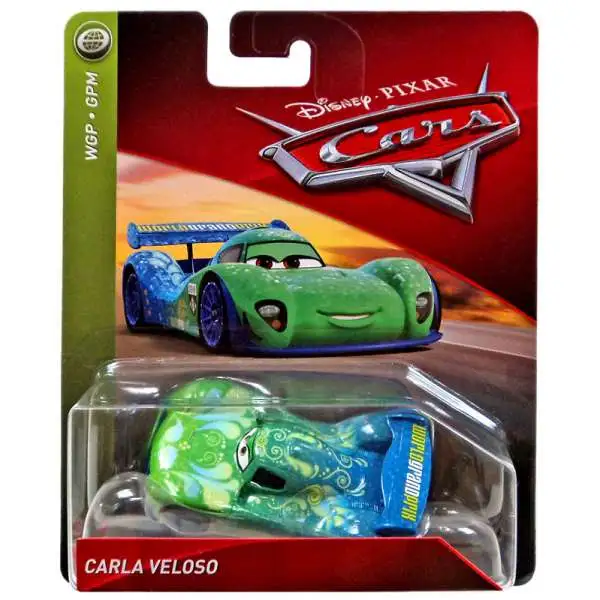 Disney Pixar Cars Cars 2 Main Series Carla Veloso 155 Diecast Car Checkout Lane Mattel Toys - ToyWiz