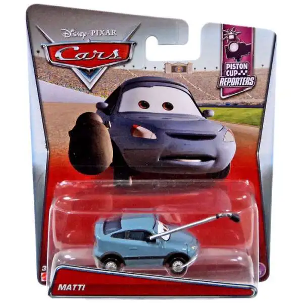 Disney Pixar Cars Piston Cup Reporters Tim Rimmer 155 Diecast Car 610 ...