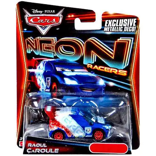 Disney Pixar Cars Neon Racers Lightning McQueen Exclusive 155 Diecast ...