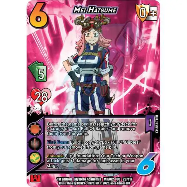 My Hero Academia Collectible Card Game Series 2 Crimson Rampage Single ...