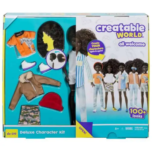 Creatable World Copper Straight Hair Deluxe Character Kit DC-619 Loose ...