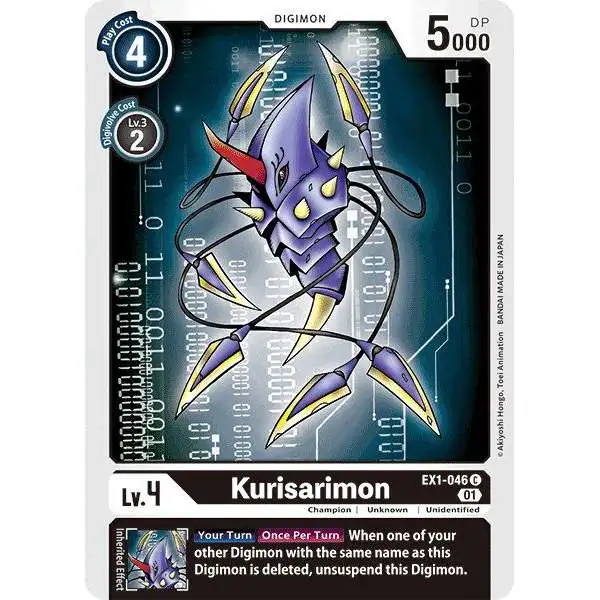 Digimon Trading Card Game Classic Collection Single Card Common WereGarurumon EX1-017 Alternate ...