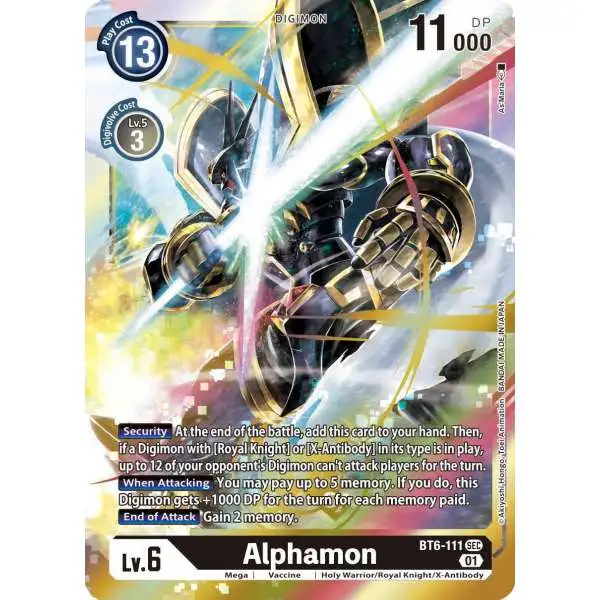 Digimon Trading Card Game Double Diamond Single Card Secret Rare ...