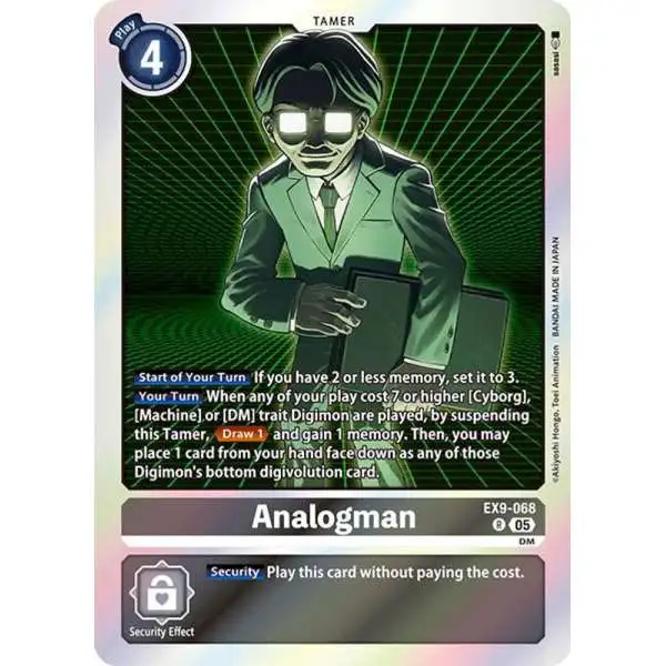 Digimon Trading Card Game Versus Monsters Single Card Rare Analogman ...