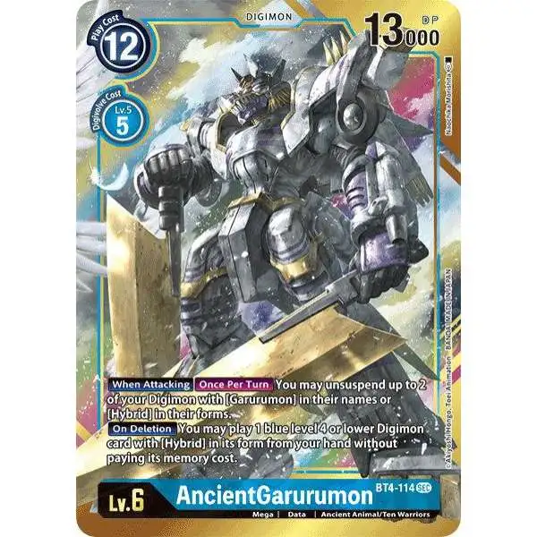 Digimon Trading Card Game Alternative Being Single Card Super Rare Omnimon Alter-S EX4-060 ...
