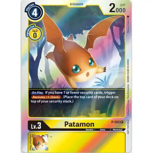 Digimon Trading Card Game Promo Cards Single Card Promo Impmon P-071 ...
