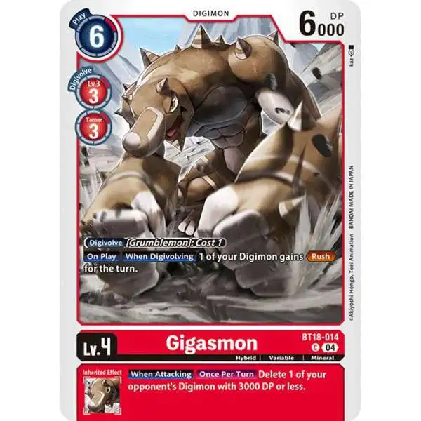 Digimon Trading Card Game Release Special Booster 2.0 Single Card Common Shellmon BT19-019 - ToyWiz