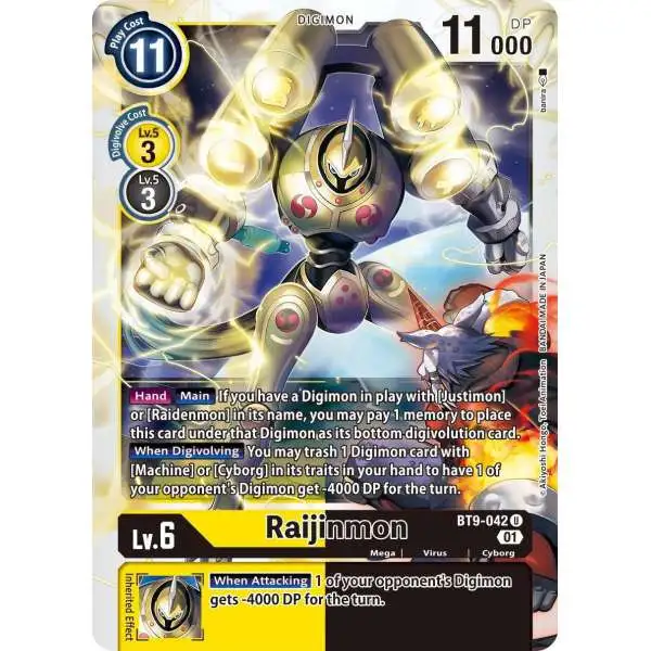 Digimon X-Record Single Card Uncommon Tumblemon BT9-005 - ToyWiz