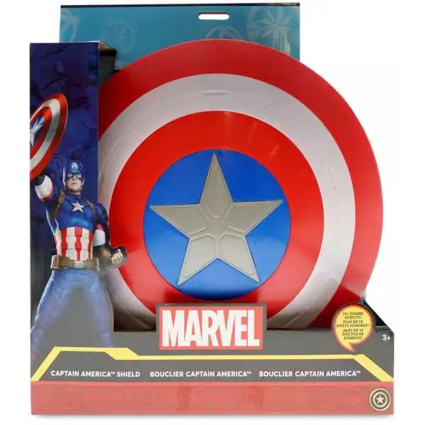 Disney Marvel Avengers Captain America Shield Exclusive Roleplay Toy ...