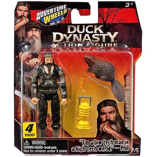 Duck Dynasty Adventure Wheels Willie 4 Action Figure Loose Tree House ...