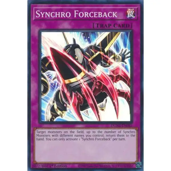YuGiOh Trading Card Game Duelist Nexus Single Card Common Synchro World DUNE-EN051 - ToyWiz