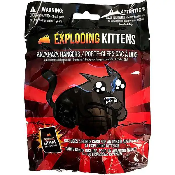 Exploding Kittens SquishMe Dynamite Kitten Squeeze Toy UCC Distributing ...