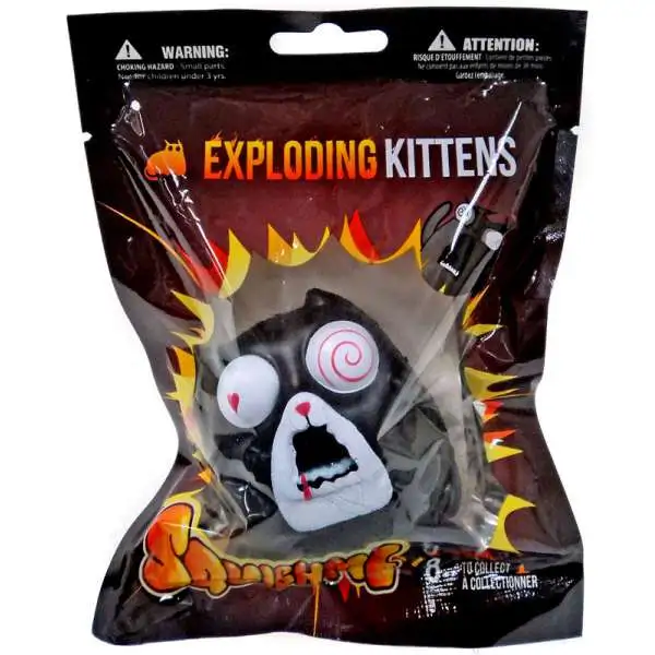 Exploding Kittens SquishMe Dynamite Kitten Squeeze Toy UCC Distributing ...
