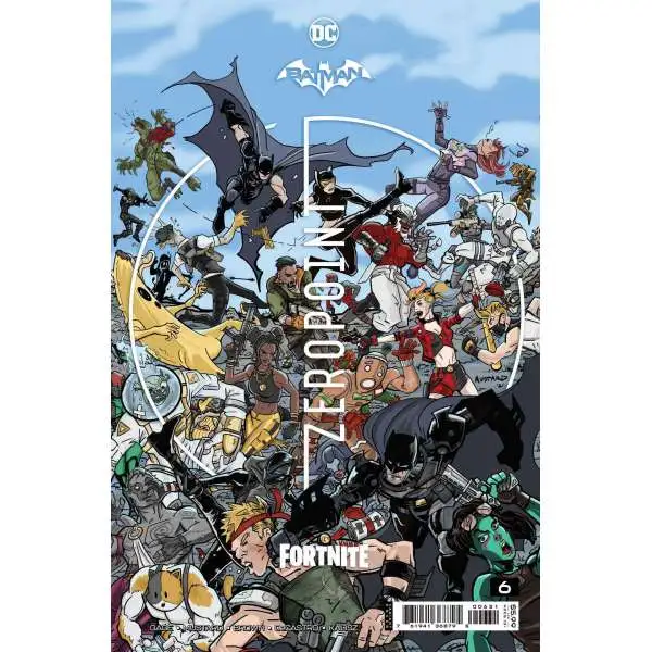 DC Comics Batman Fortnite Foundation 1 Set of 3 Comic Books Main ...