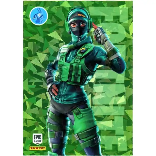 Fortnite 2021 Series 3 Single Card Cracked Ice Pinkie 66 Rare Outfit ...