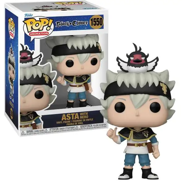 Funko Black Cover POP Animation Asta Vinyl Figure 1420 - ToyWiz