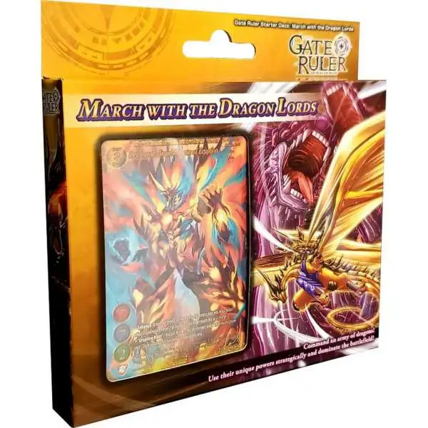 Gate Ruler Summon The Fell Dragons Starter Deck Daiyu - ToyWiz
