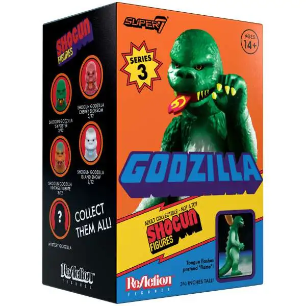 Godzilla Shogun TOHO Godzilla Kaiju Series 3 3.75 Mystery Box 12 Packs ...