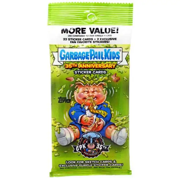 Garbage Pail Kids Topps 2014 Series 2 Exclusive Trading Card Sticker ...