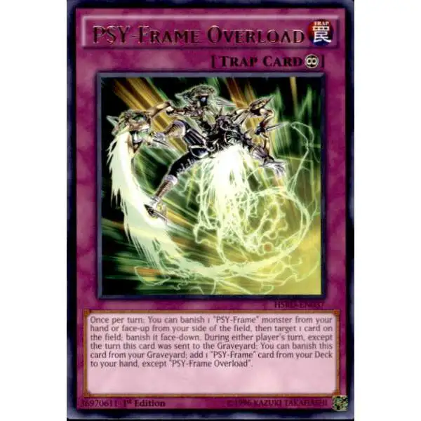 YuGiOh High-Speed Riders Single Card Ultra Rare PSY-Framegear Gamma ...