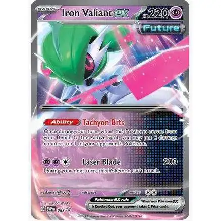 Pokemon Scarlet Violet Single Card Promo Iron Valiant ex SVP068 ...