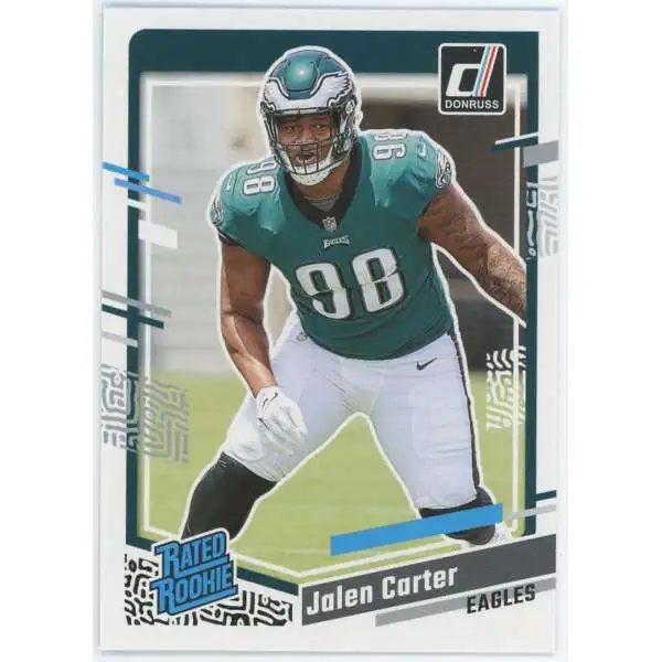 NFL 2023 Panini Donruss Football Single Card Jalen Carter VOR-22 Rookie ...