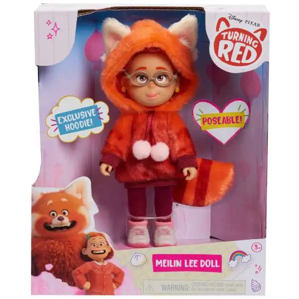 Disney Pixar Turning Red Meilin Lee Deluxe Doll Just Play - ToyWiz