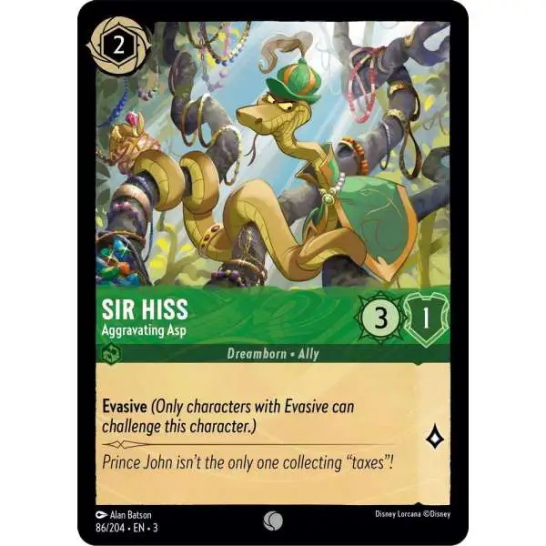 Disney Lorcana Trading Card Game Into the Inklands Single Card Common ...