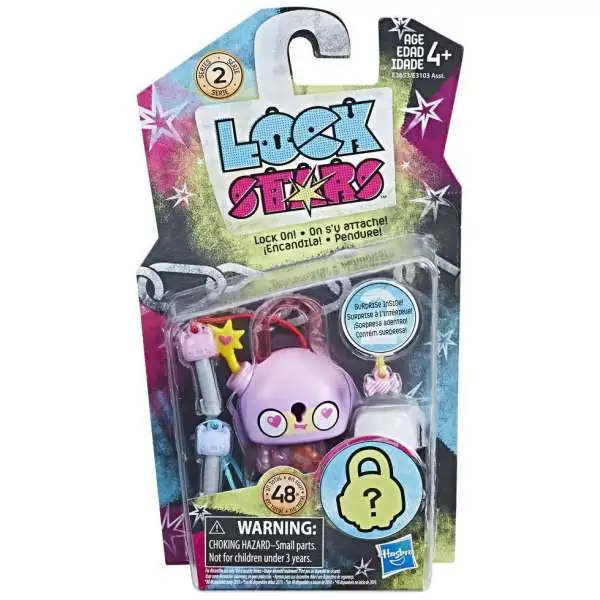 Lock Stars Series 2 Blue Dinosaur Figure Hasbro Toys - ToyWiz