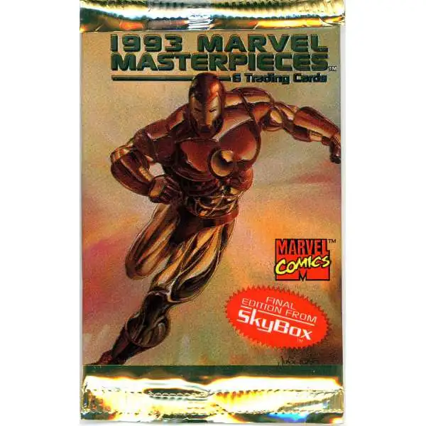 Marvel 1992 Marvel Masterpieces Trading Card Set 100 Cards Fleer - ToyWiz