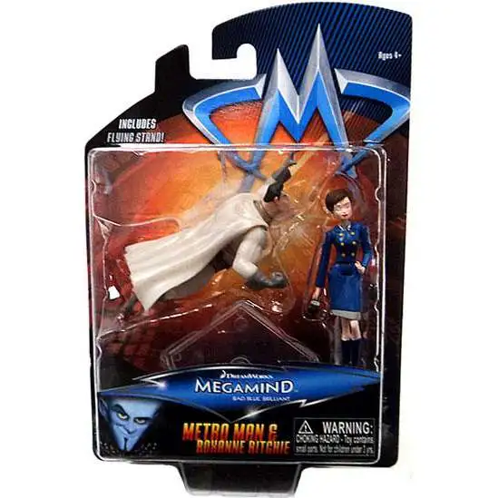 Megamind Megamind Brainbot Mini Figure 2-Pack Manley Toys - ToyWiz