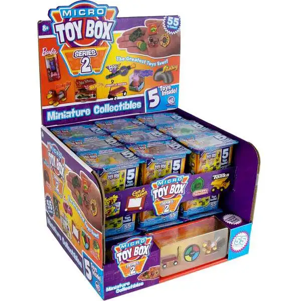 Worlds Smallest Micro Toy Box Series 1 Mystery Box 27 Packs Super ...