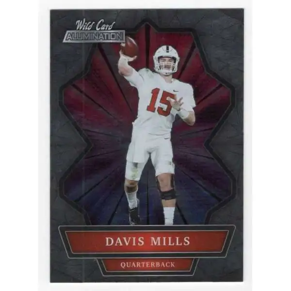 NFL 2021 Prizm Football Davis Mills Rookie Graded Card 352 Blue Wave ...