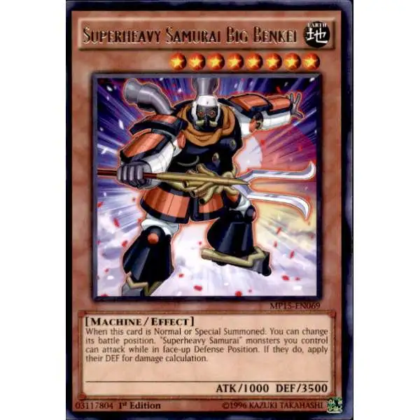 YuGiOh Duelist Alliance Single Card Rare Superheavy Samurai Big Benkei DUEA-EN013 - ToyWiz