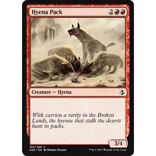 Magic The Gathering Amonkhet Single Card Common Hyena Pack 139 FOIL ...
