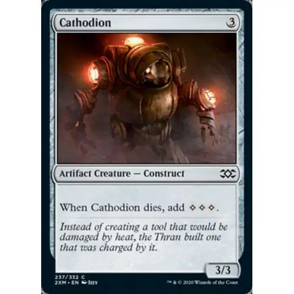 Magic The Gathering Double Masters Single Card Common Cathodion 237 ...