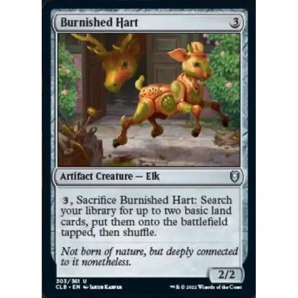 Magic The Gathering Commander Masters Single Card Uncommon Burnished ...