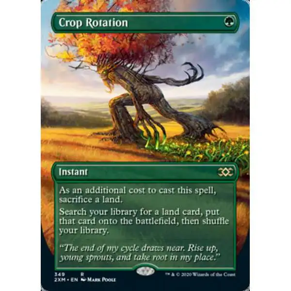 Magic The Gathering Double Masters Single Card Uncommon Crop Rotation ...