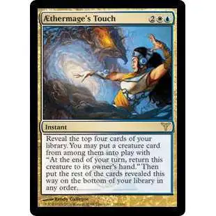 Magic The Gathering Dissension Single Card Rare AEthermages Touch 101 ...