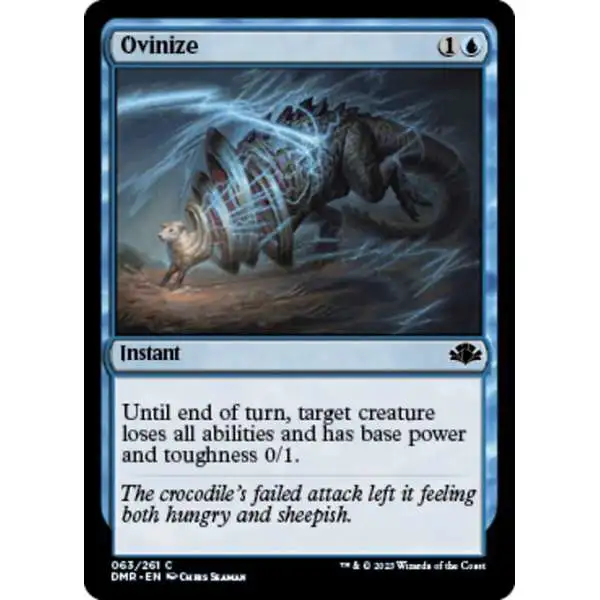 Magic The Gathering Dominaria Remastered Single Card Common Ovinize 291 Old-Frame - ToyWiz