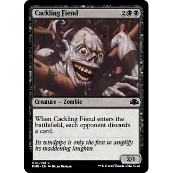 Magic The Gathering Dominaria Remastered Single Card Common Cackling ...