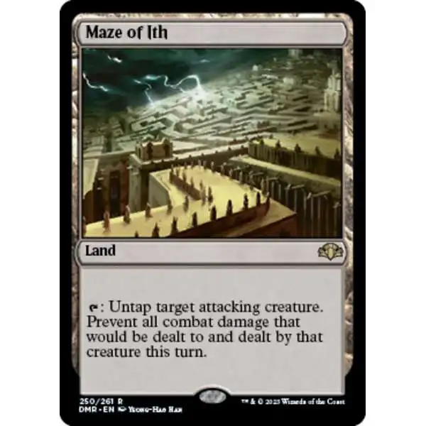 Magic The Gathering Dominaria Remastered Single Card Rare Maze of Ith ...