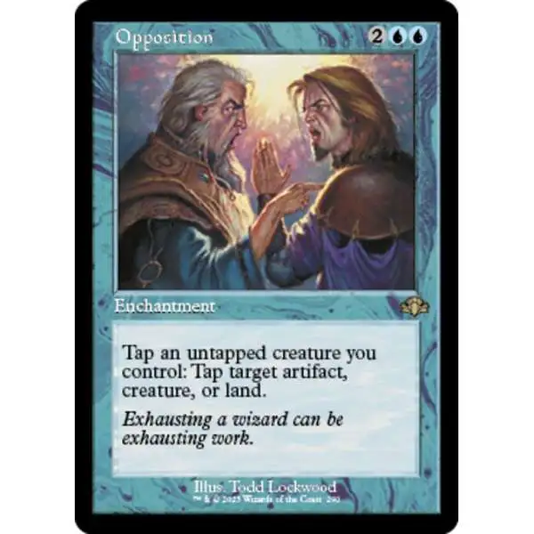 Magic The Gathering Dominaria Remastered Single Card Rare Opposition ...