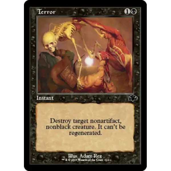 Magic The Gathering Dominaria Remastered Single Card Common Terror 312 ...